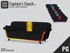Second Life Marketplace - Captain's Couch (PG)